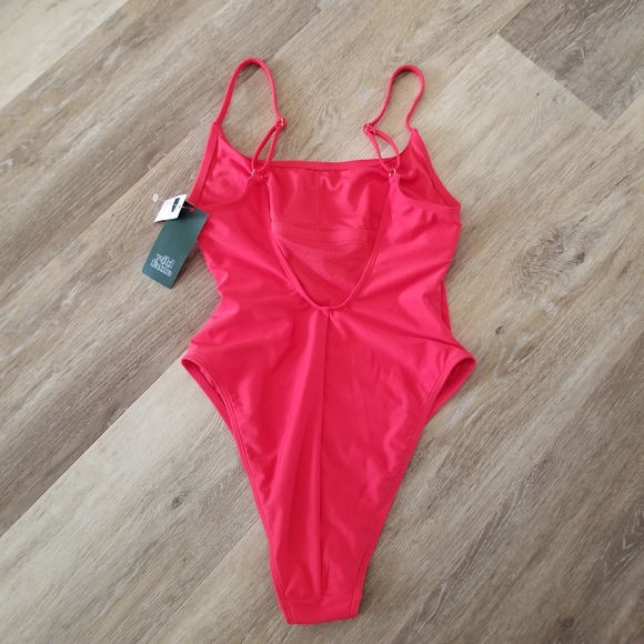 wild fable | Swim | Nwt Wild Fable Red Extra Cheeky One Piece Swimsuit ...